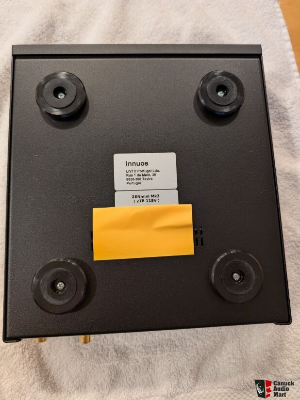 Innuos Zen Mini Mk3 With 2TB Hard Drive, SBooster Linear Power Supply ...