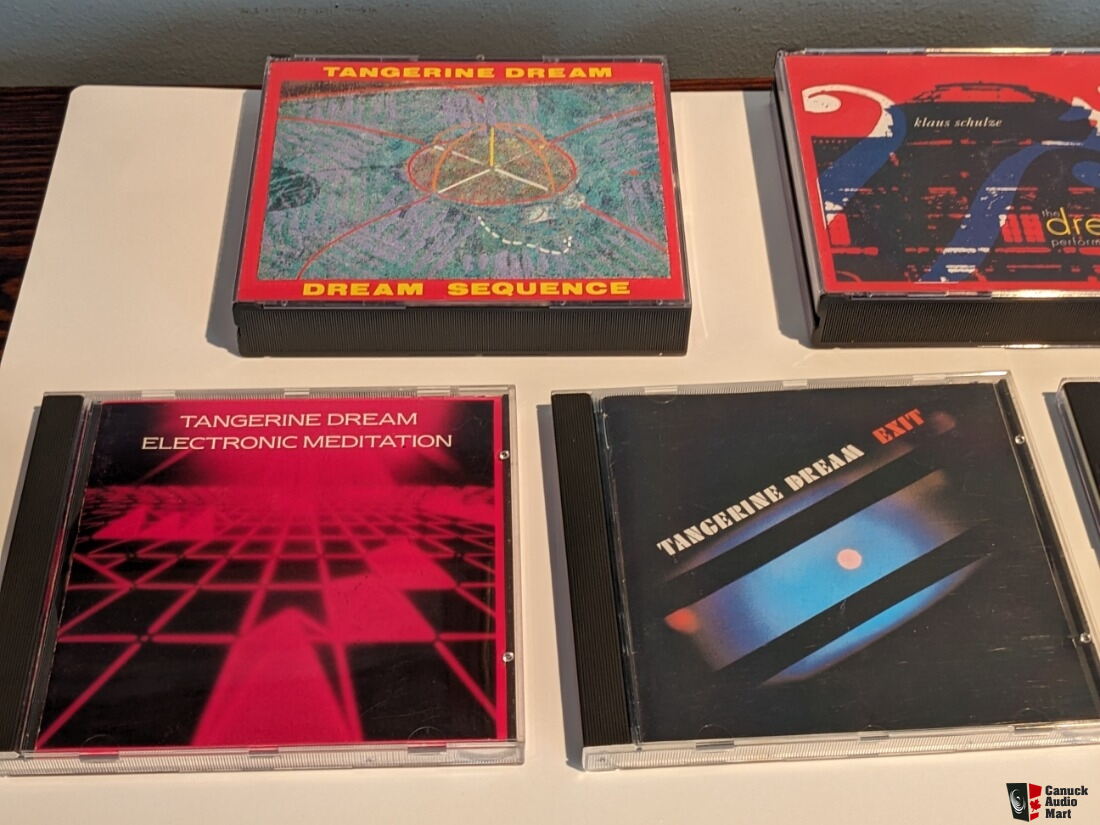 German Electronica CD lot - Tangerine Dream/ Klaus Schulz For Sale ...