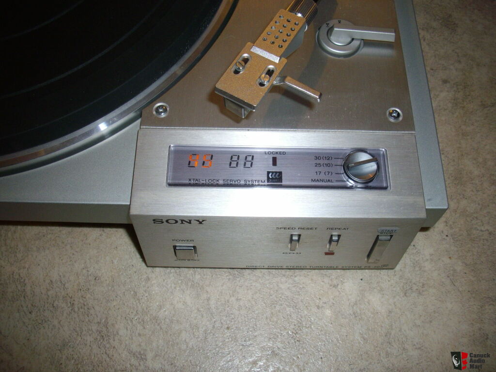 Vintage Sony PS-20F Direct Drive Turntable LOOK! Photo #541787 - Canuck ...