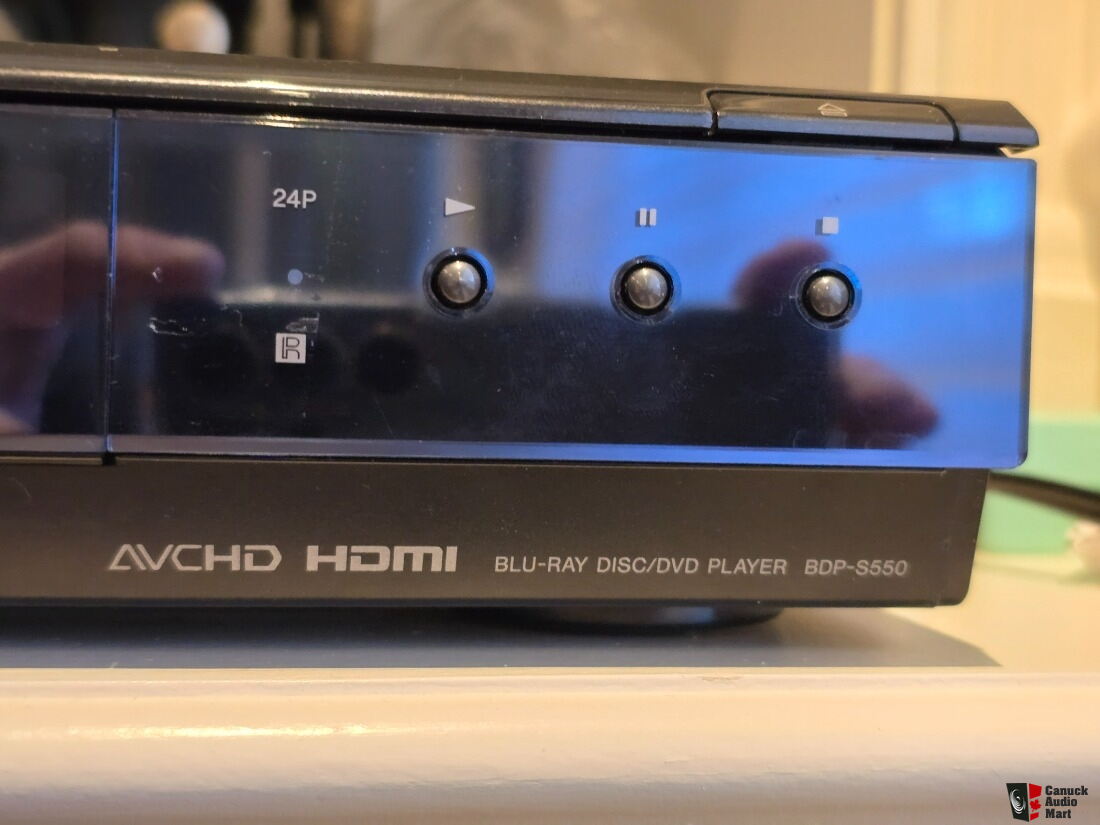 Sony BDP-S550 Blu-ray Player Photo #5418160 - Canuck Audio Mart