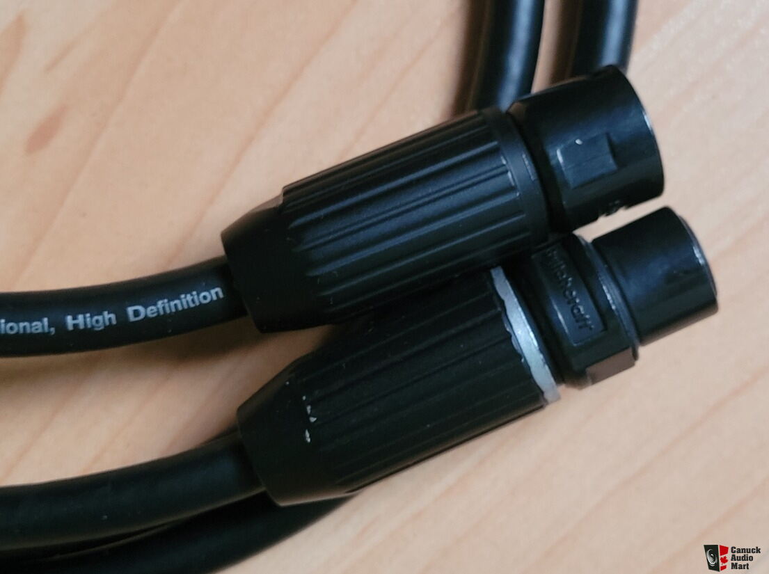 Carver (Bob Carver) ZEROpoint 3D Session UP-OCC ( RCA and XLR) Cable ...