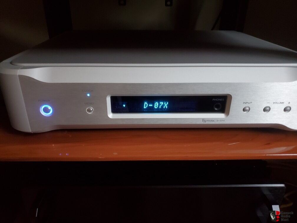 Esoteric D-07X DAC Model 100V. from Japan MINT ! Photo #5420368 - US ...