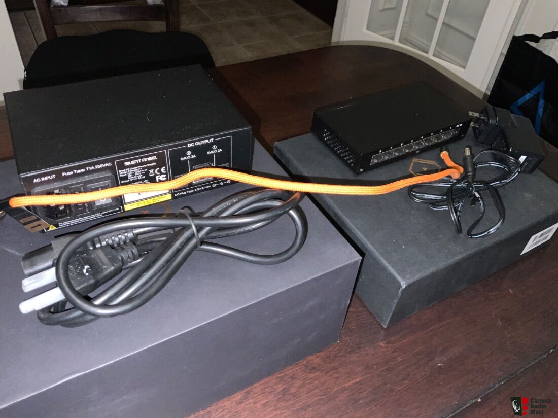 Silent Angel Bonn 8 Ethernet Switch and Forester F1 Linear Power Supply ...