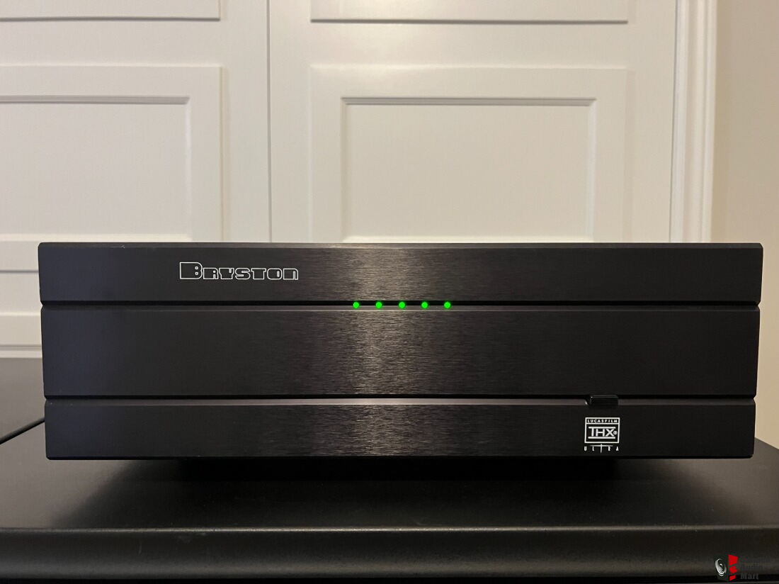 Bryston 9B-ST THX 5-Channel Amplifier with SST upgrades, 17inch, Black ...