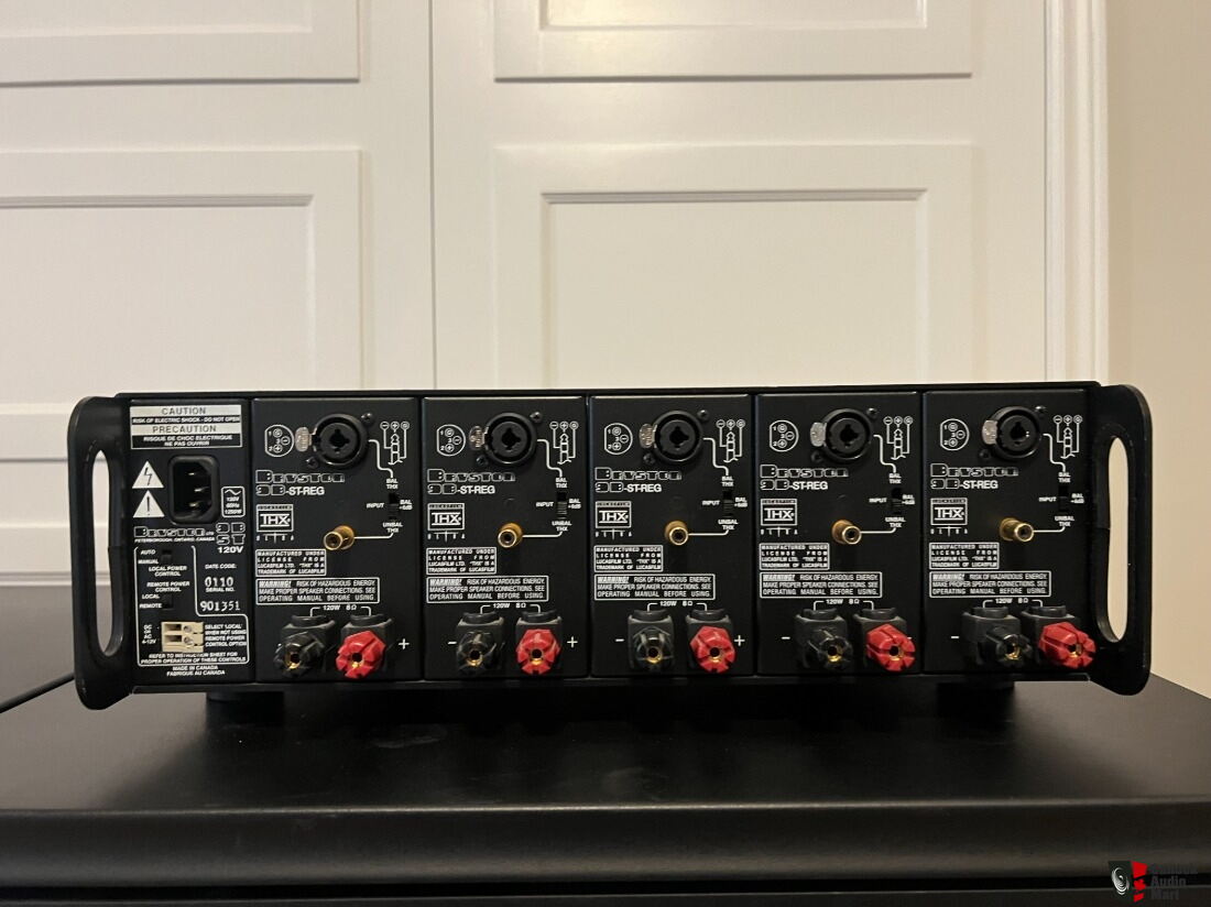 Bryston 9B-ST THX 5-Channel Amplifier with SST upgrades, 17inch, Black ...