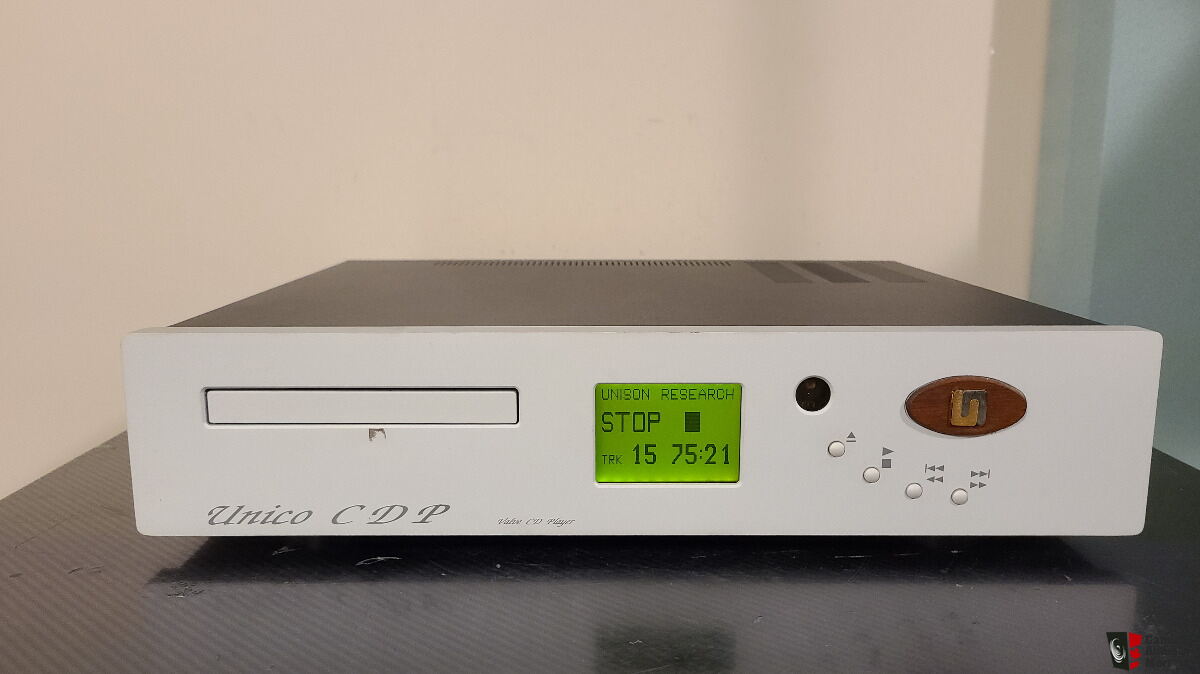 Unison Research Unico CD-P Tube CD Player Photo #5421842 - Canuck Audio ...