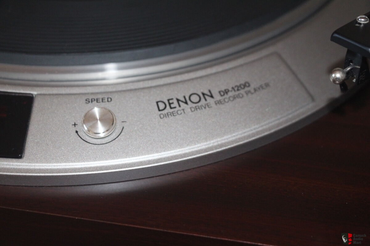 Turntable Denon DP-1200, DIRECT DRIVE, VERY NICE. Japon Photo #5422615 ...