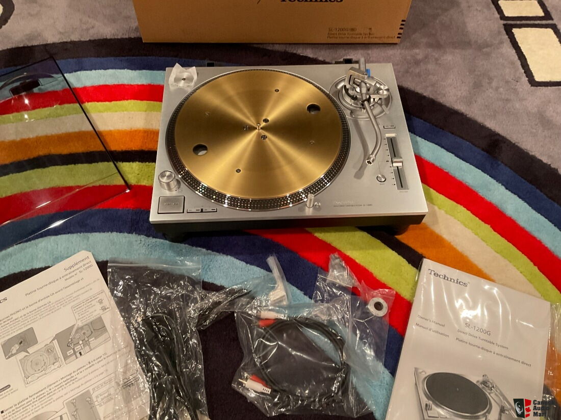 Technics SL 1200G MADE IN JAPAN NEVER USE Photo #5422994 - Canuck Audio ...