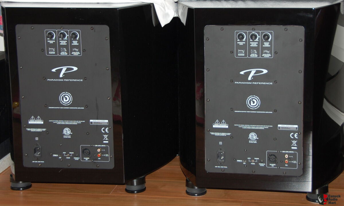 Paradigm Reference Studio SUB 15 Gloss Black Photo #5427720 - Canuck ...