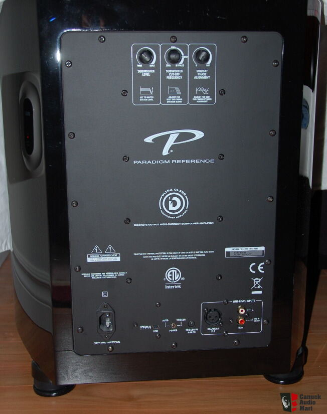 Paradigm Reference Studio SUB 15 Gloss Black Photo #5427723 - Canuck ...