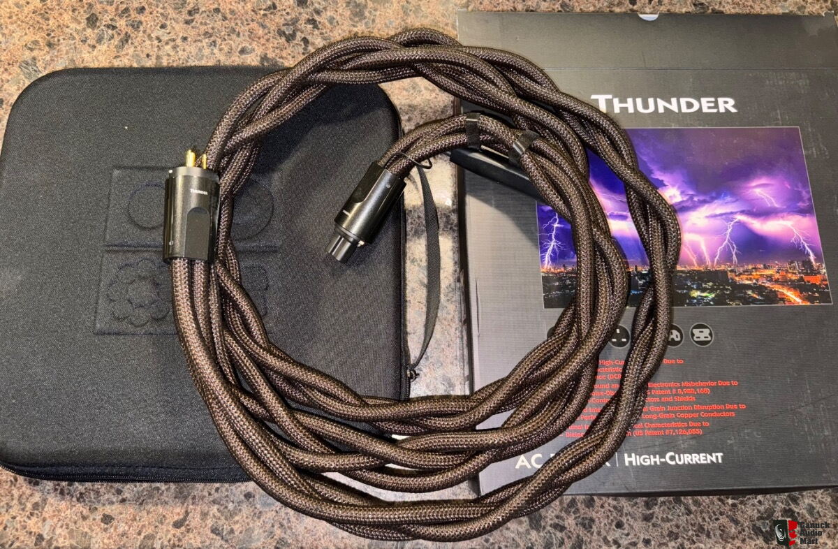 Audioquest Thunder 3 m high power 15 amp Dealer Ad - Canuck Audio Mart