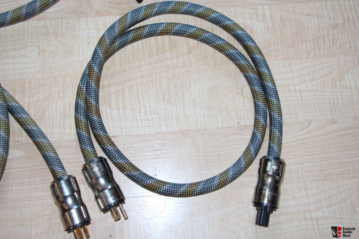 NRG Custom Cables 'Point One' and The '5' (Godzilla) power cables 6ft ...