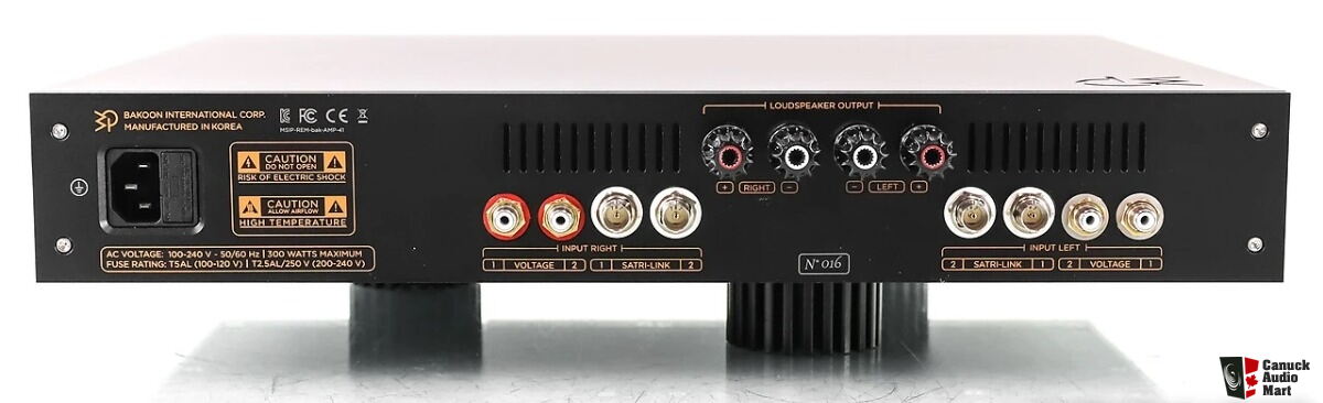 Bakoon Satri Amp-41 Integrated Amplifier ~ Excellent Condition Photo ...