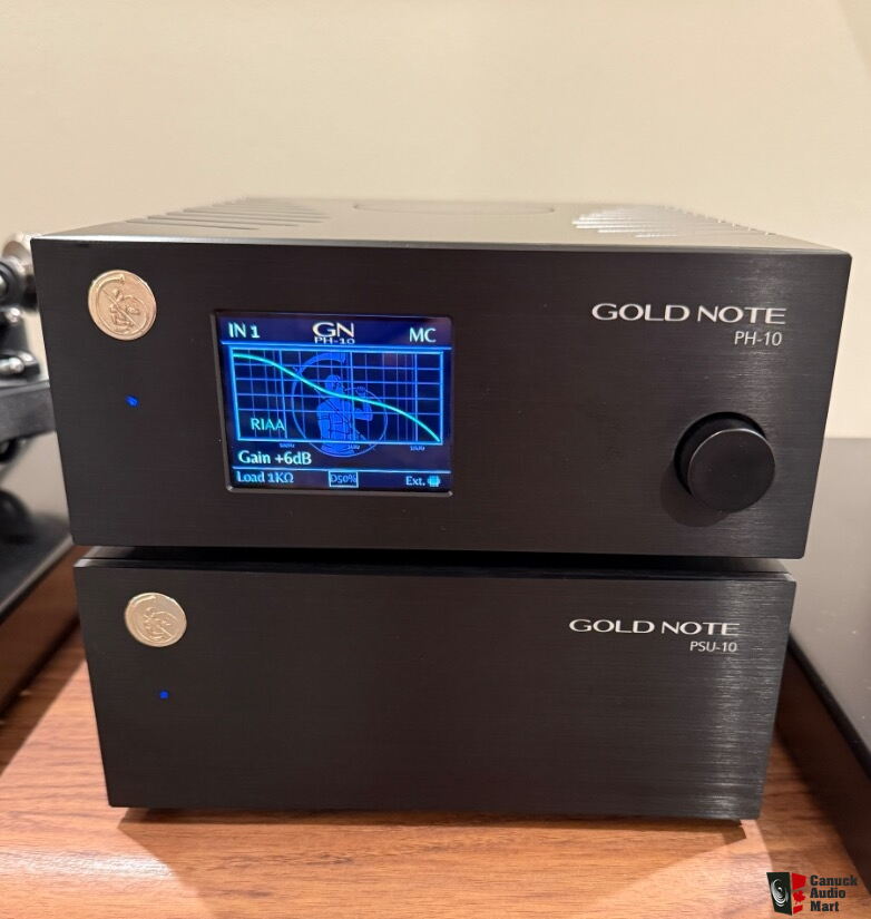 Gold Note PH10 with PSU-10 power supply For Sale - US Audio Mart