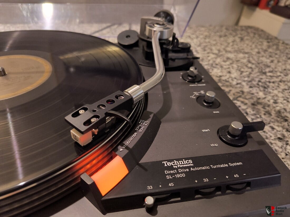 Technics SL-1900 Full-Auto Direct Drive Turntable Photo #5431850 ...