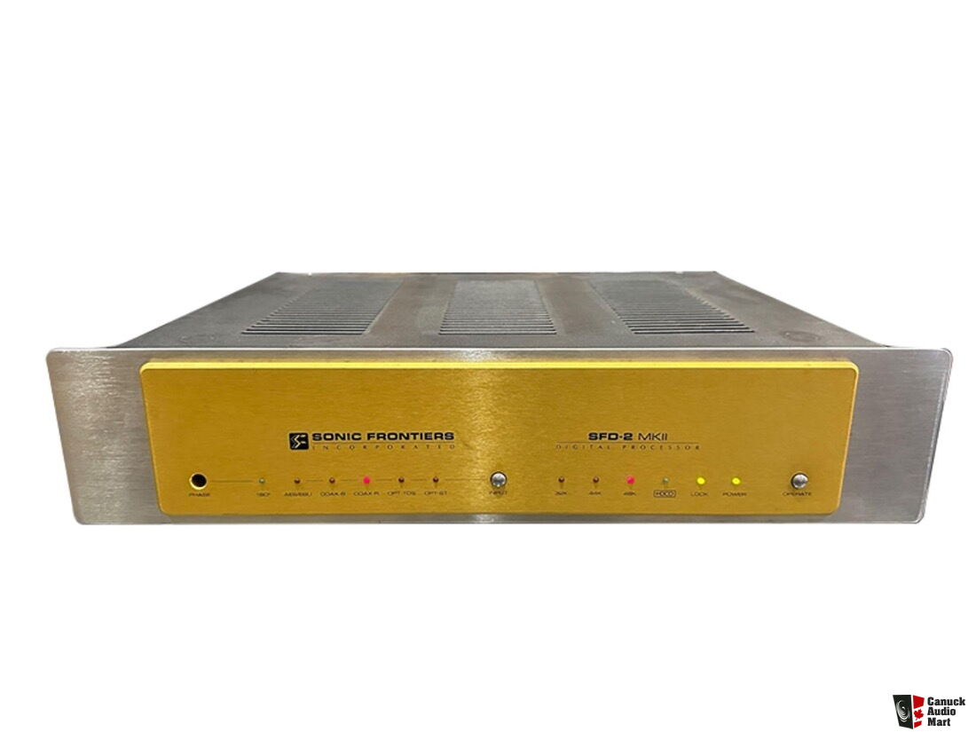 SONIC FRONTIERS SFD-2 MKII D/A Processor (Gold): Excellent Trade-In ...