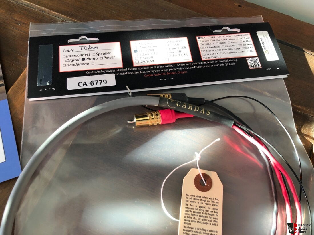 Cardas Phono Cables Photo #5432797 - Canuck Audio Mart