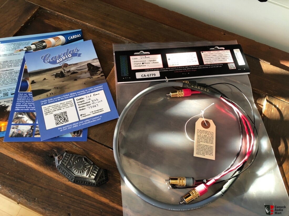 Cardas Phono Cables Photo #5432800 - Canuck Audio Mart