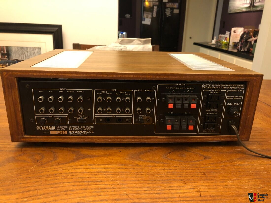 Yamaha CA-800 Integrated Amplifier Photo #5434697 - Canuck Audio Mart