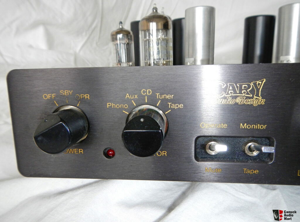 CARY AUDIO SLP-90 TUBE PREAMP PREAMPLIFIER Photo #543564 - US Audio Mart