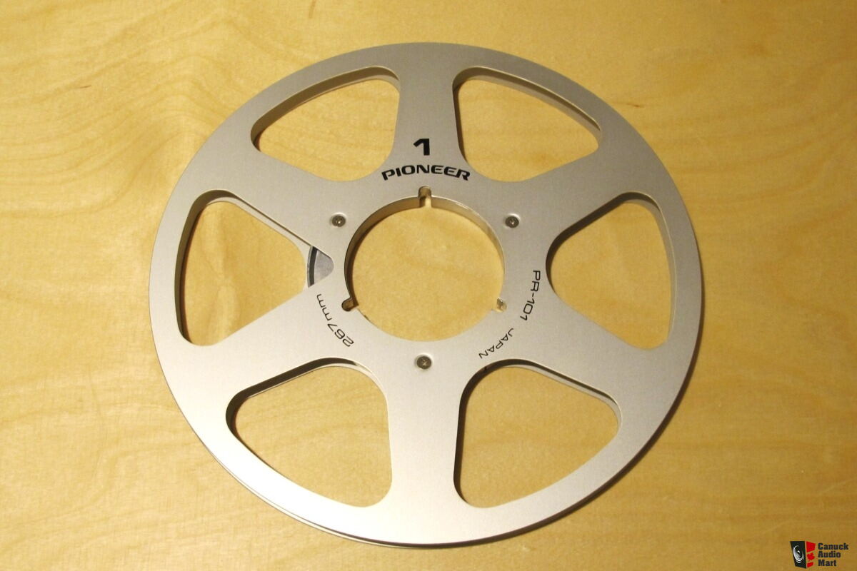 Pioneer PR-100 10.5" metal take up reel - NEAR MINT !!! Dealer Ad ...