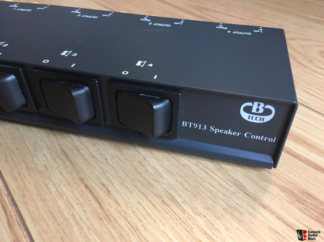 B-Tech BT913 Speaker Control - 4-way speaker switcher Photo #5438418 ...