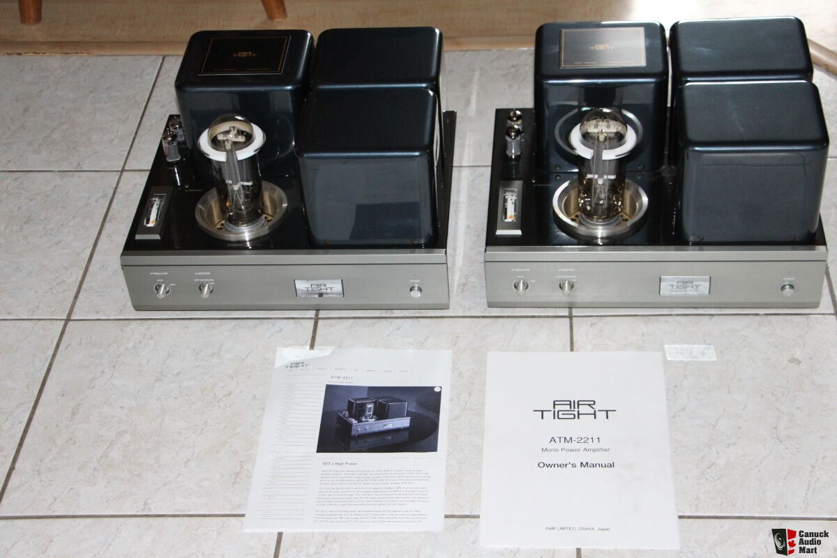 AirTight ATM-2211 monobloc amplifiers Photo #5438602 - Canuck Audio Mart