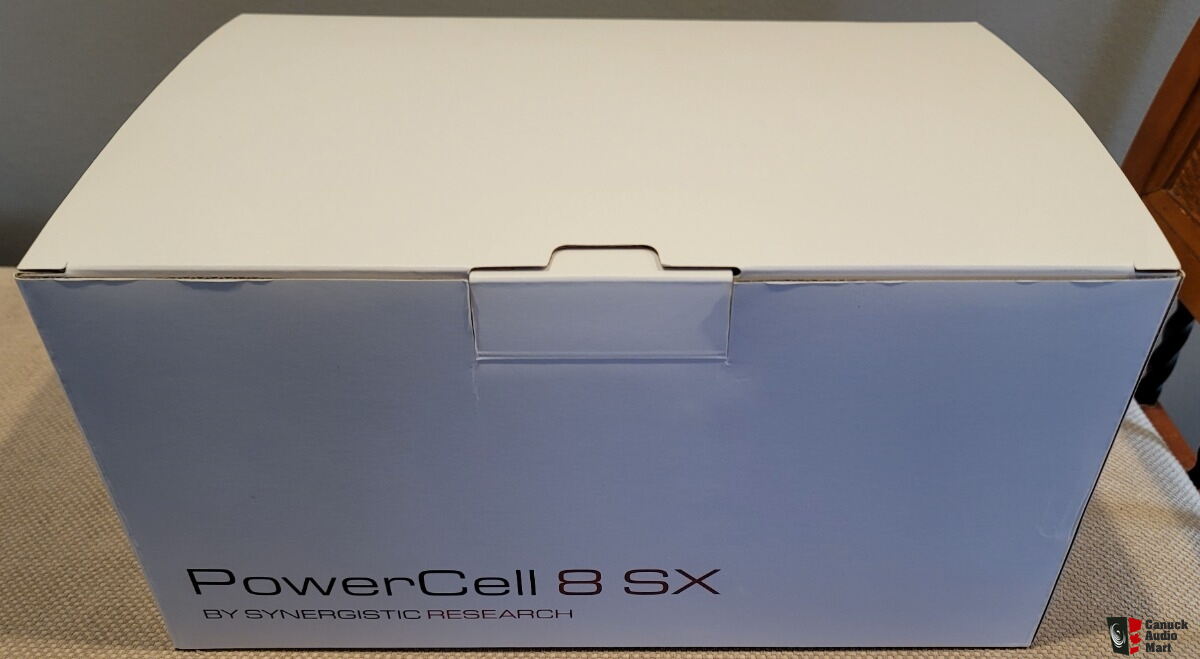 Synergistic Research PowerCell 8 SX power conditioner with Foundation ...