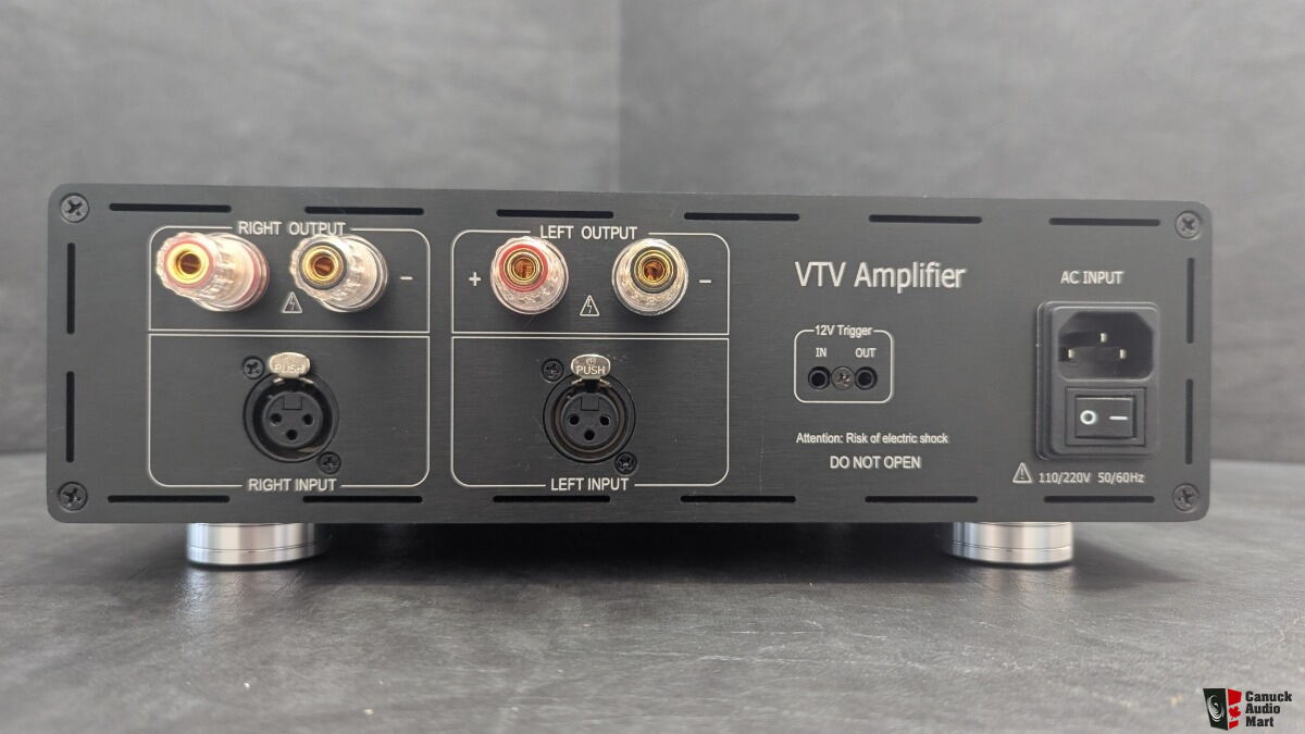 VTV Stereo Amplifier with Purifi 1ET400A module Photo #5441075 - Canuck ...