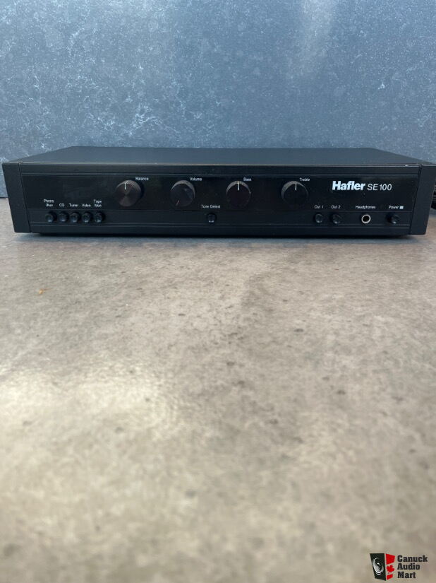 Hafler SE100 pre amp For Sale - Canuck Audio Mart