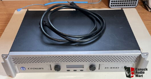 Crown XTi 1000 Amplifier Photo #5442129 - Canuck Audio Mart