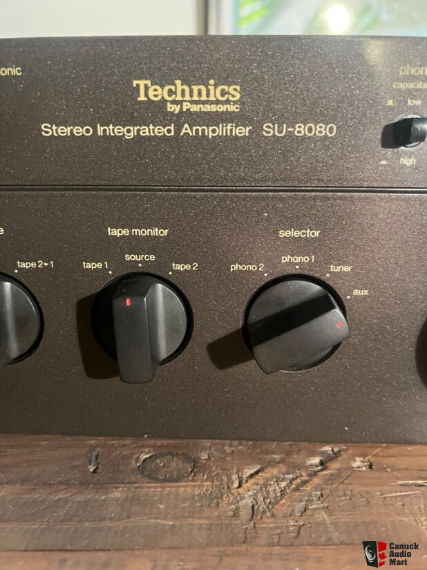 Technics SU-8080 Stereo Integrated Amplifier (1976-79) Photo #5442494 ...