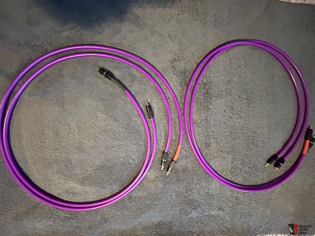 Analysis Plus Oval One 1.3m RCA Cables - Two Available For Sale ...