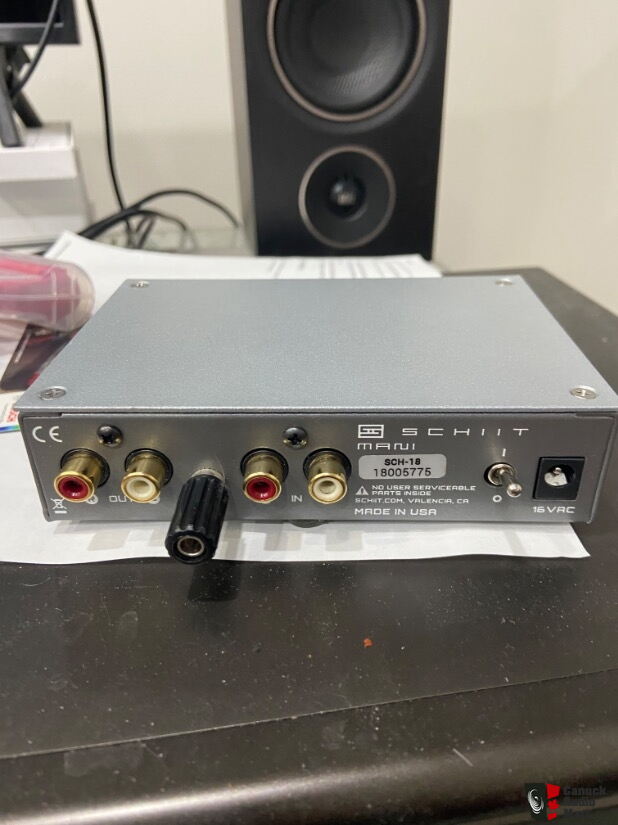 Schiit Mani 1 Phono preamp MM MC For Sale - Canuck Audio Mart