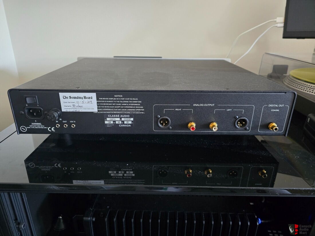 Classe CDP-10 cd player Photo #5444201 - Canuck Audio Mart