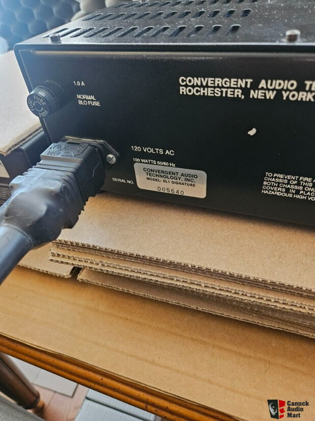 Convergent Audio Technology SL1 Signature Mk lll Tube Preamp with ...