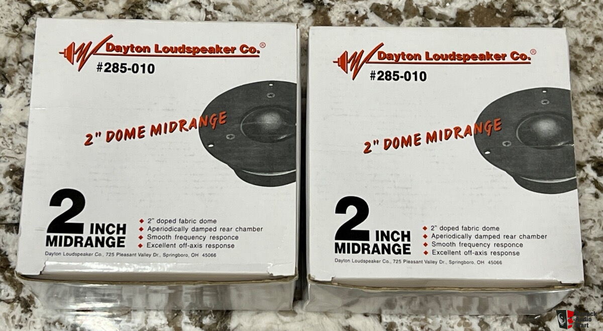 Dayton Audio 2" dome midrange drivers, pair, NEW Photo #5446388 ...