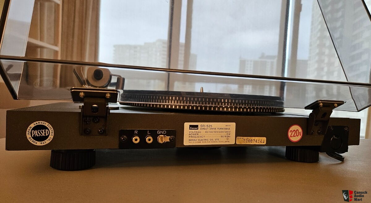 Sansui SR-525 Direct Drive Vintage Turntable Photo #5447206 - US Audio Mart