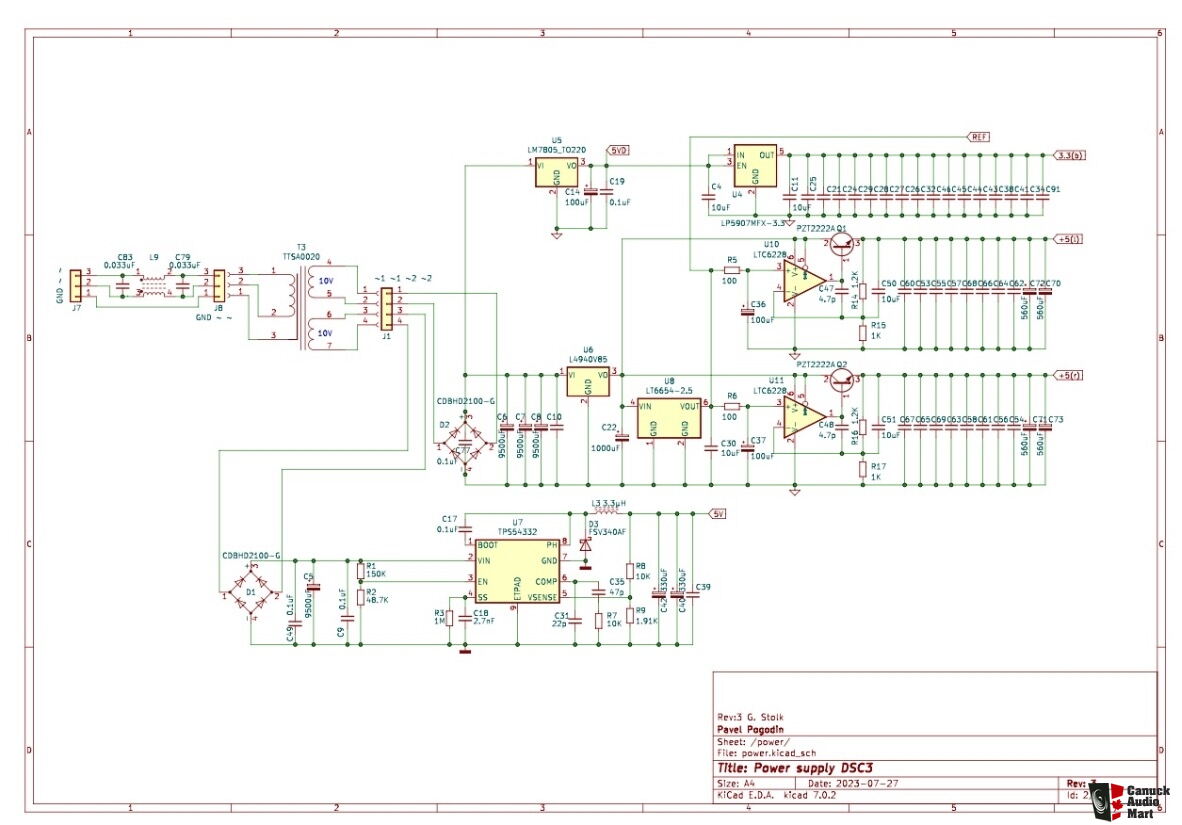 DSC3 DSD DAC with FEMTO clock Crystek 957 noDAC DSC2 upgrade Photo ...