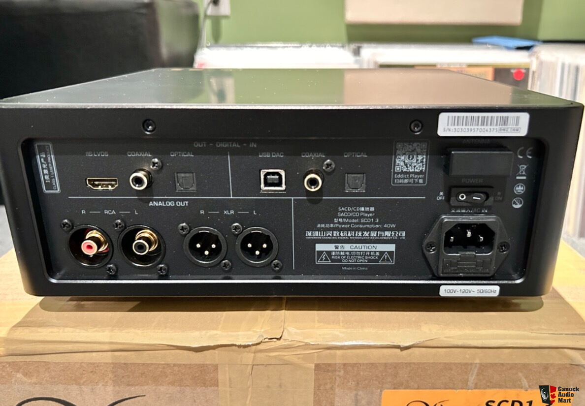 Shanling SCD 1.3 SACD/CD player Photo #5448535 - US Audio Mart