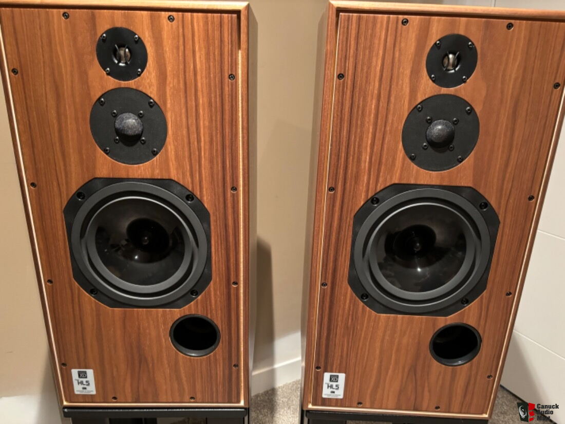 Harbeth SHL5plus XD with Skylan Stands Photo #5448621 - Canuck Audio Mart