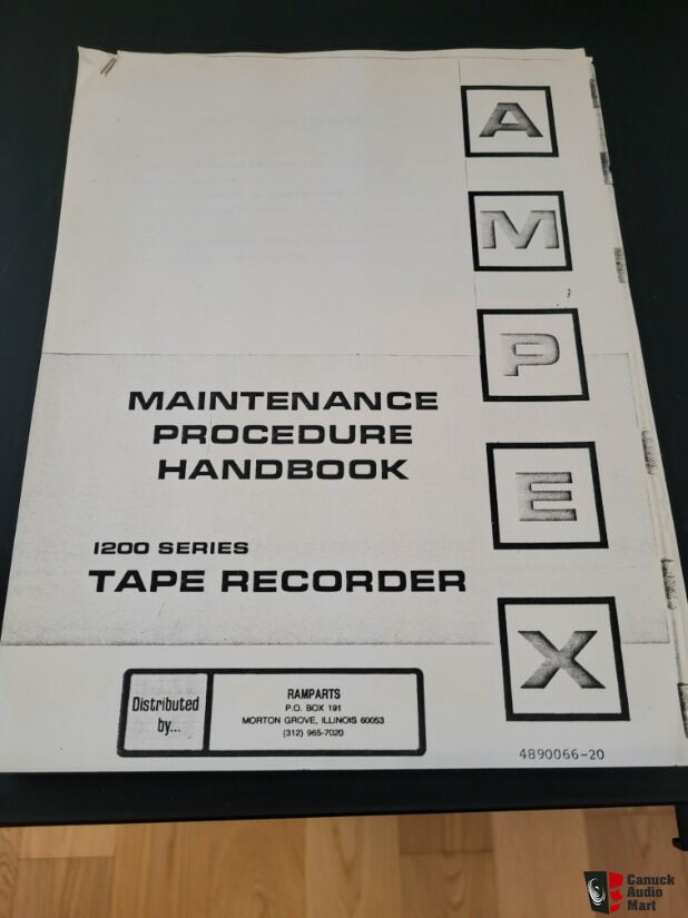 Ampex 1260 Reel to Reel Photo #5441814 - Canuck Audio Mart