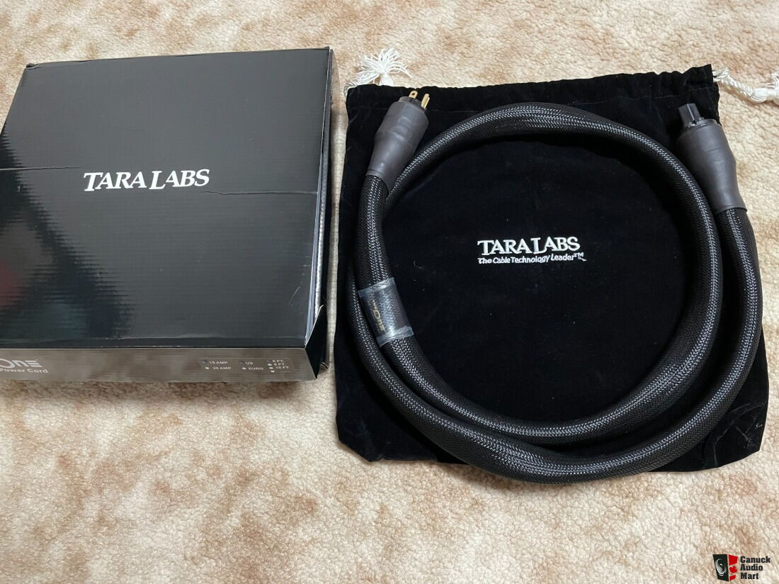 Tara Labs The One 15 amp power cable 6 ft For Sale - Canuck Audio Mart