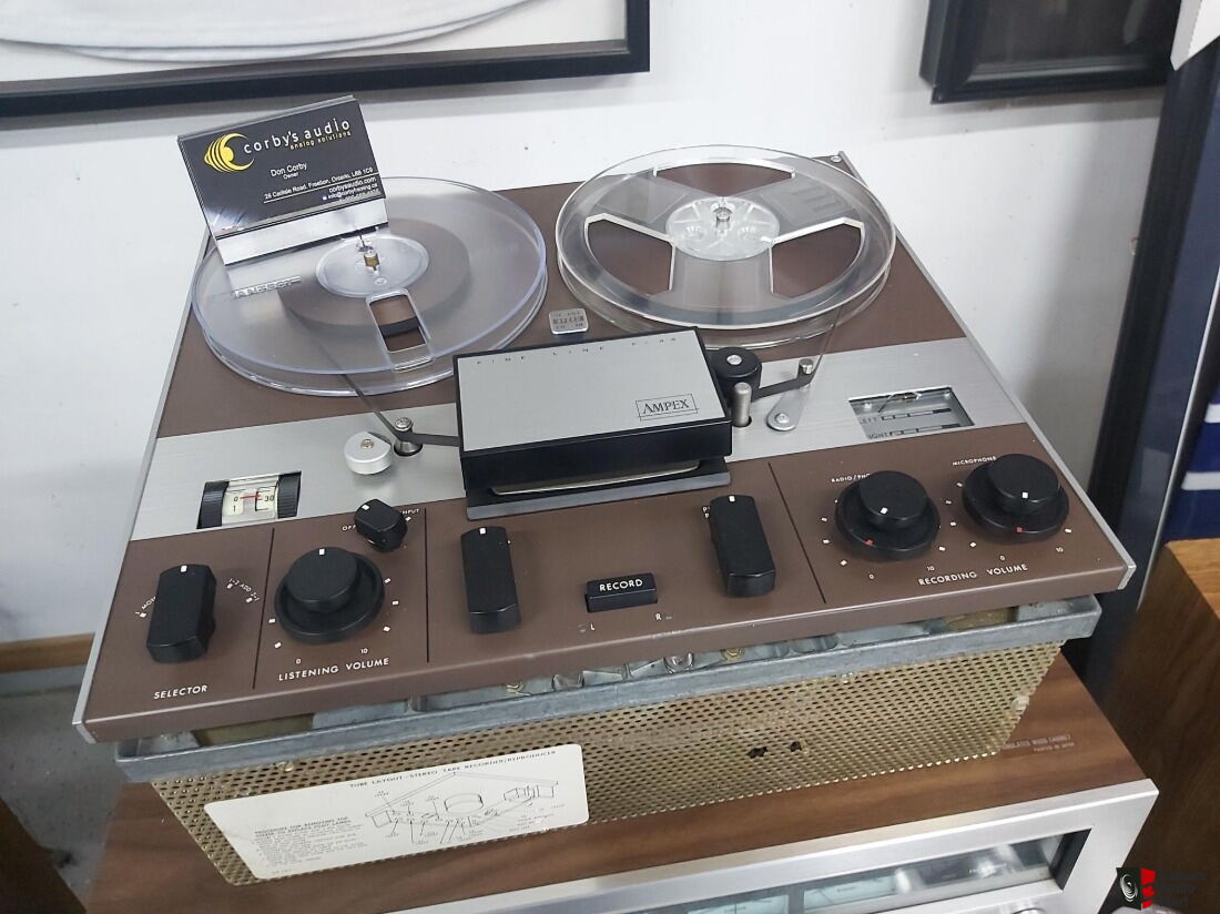 Ampex F44 tape deck, refurbished, beautiful Photo #5451622 - Canuck ...