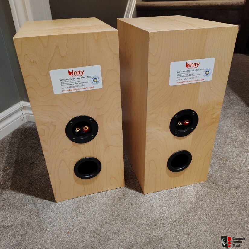 Unity Audio Whitewater v2 speakers, maple veneer Photo #5453590 ...