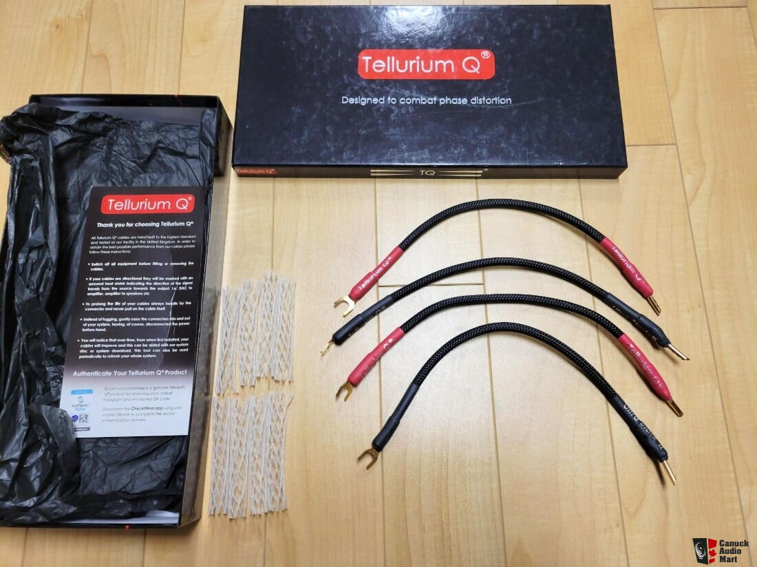 Tellurium Q Ultra Black II /Jumpers Cable - Free shipping next 24h ...