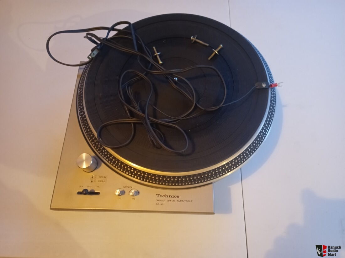 Rare. Technics SP12 Direct Drive Turntable. 100v Japan. Sold As-Is ...