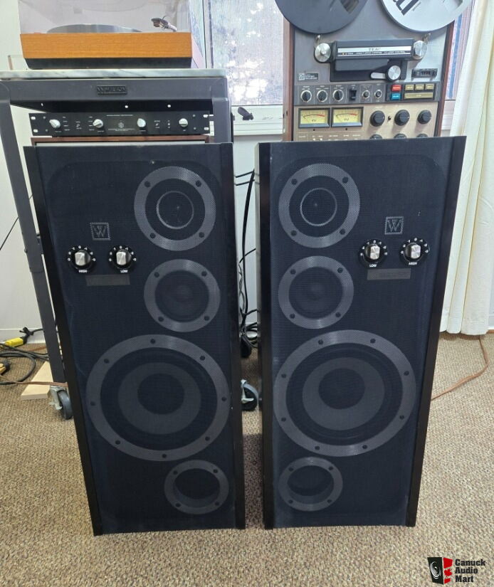 British Audiophile Speakers - ultra rare - Wharfedale Vanguard Photo ...