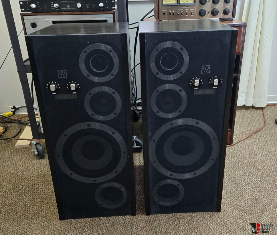 British Audiophile Speakers - ultra rare - Wharfedale Vanguard Photo ...