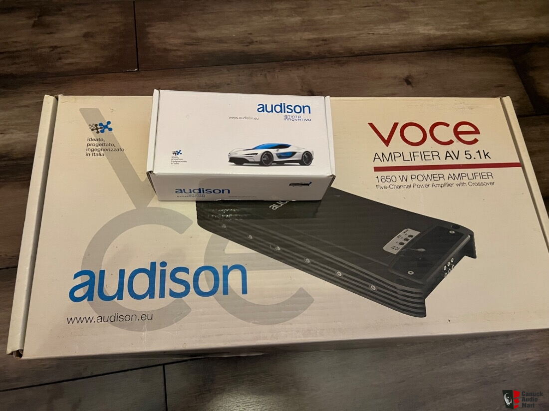 Audison 5.1k & vcra remote For Sale - Canuck Audio Mart